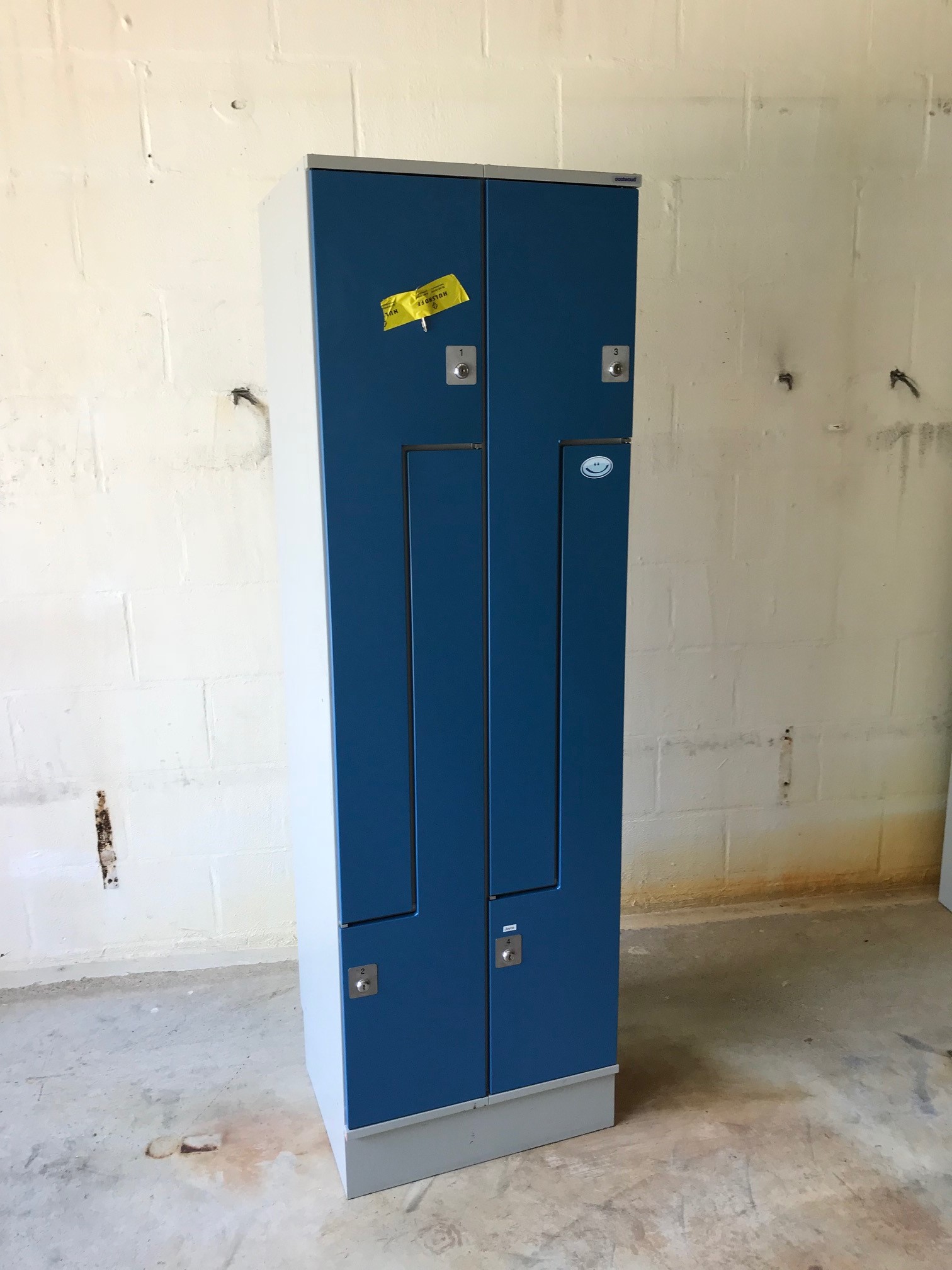 Z-kast 4 delig oostwoud - Lockerman