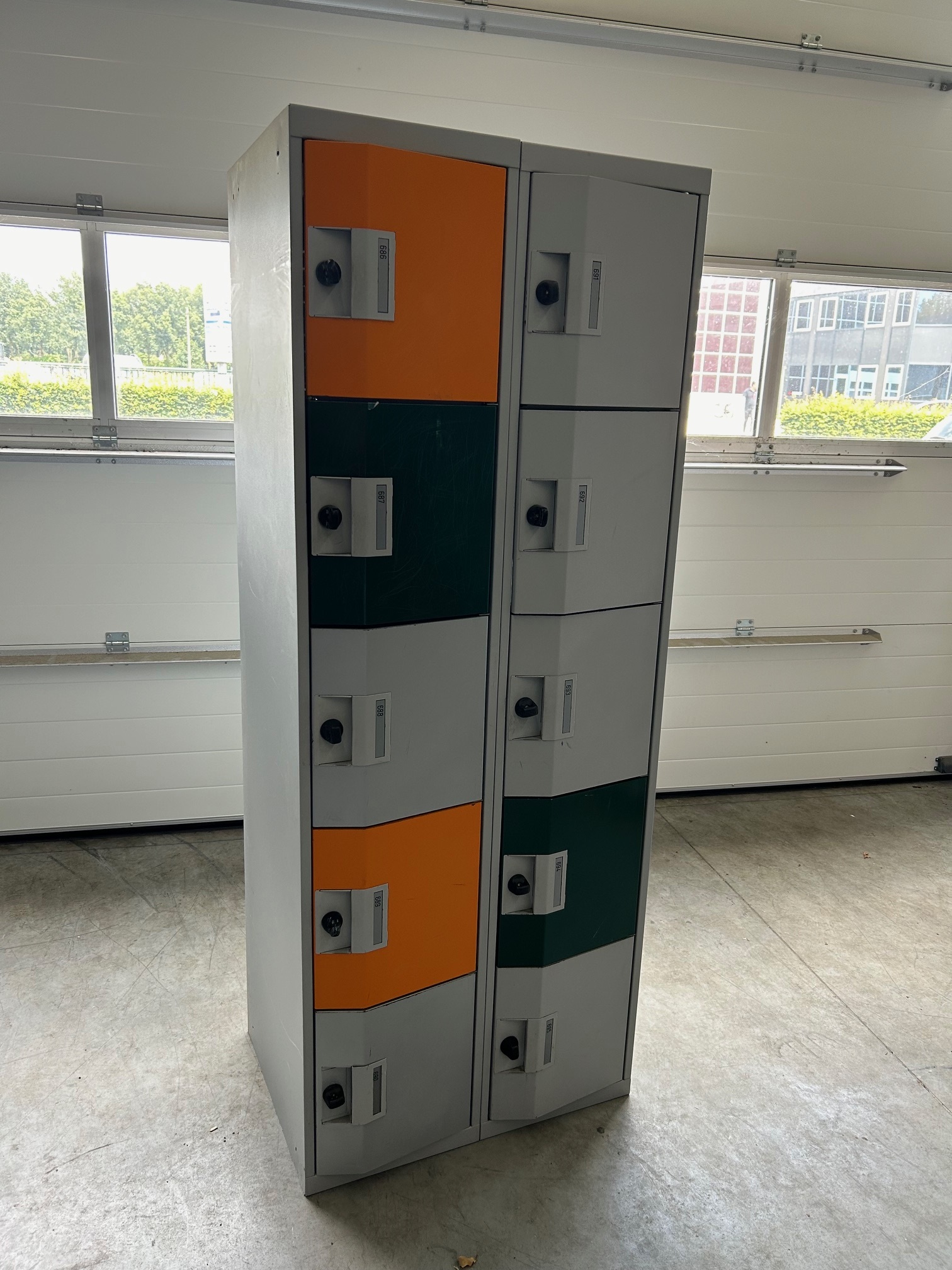 Lockerkast-10 draaiklinkslot - Lockerman