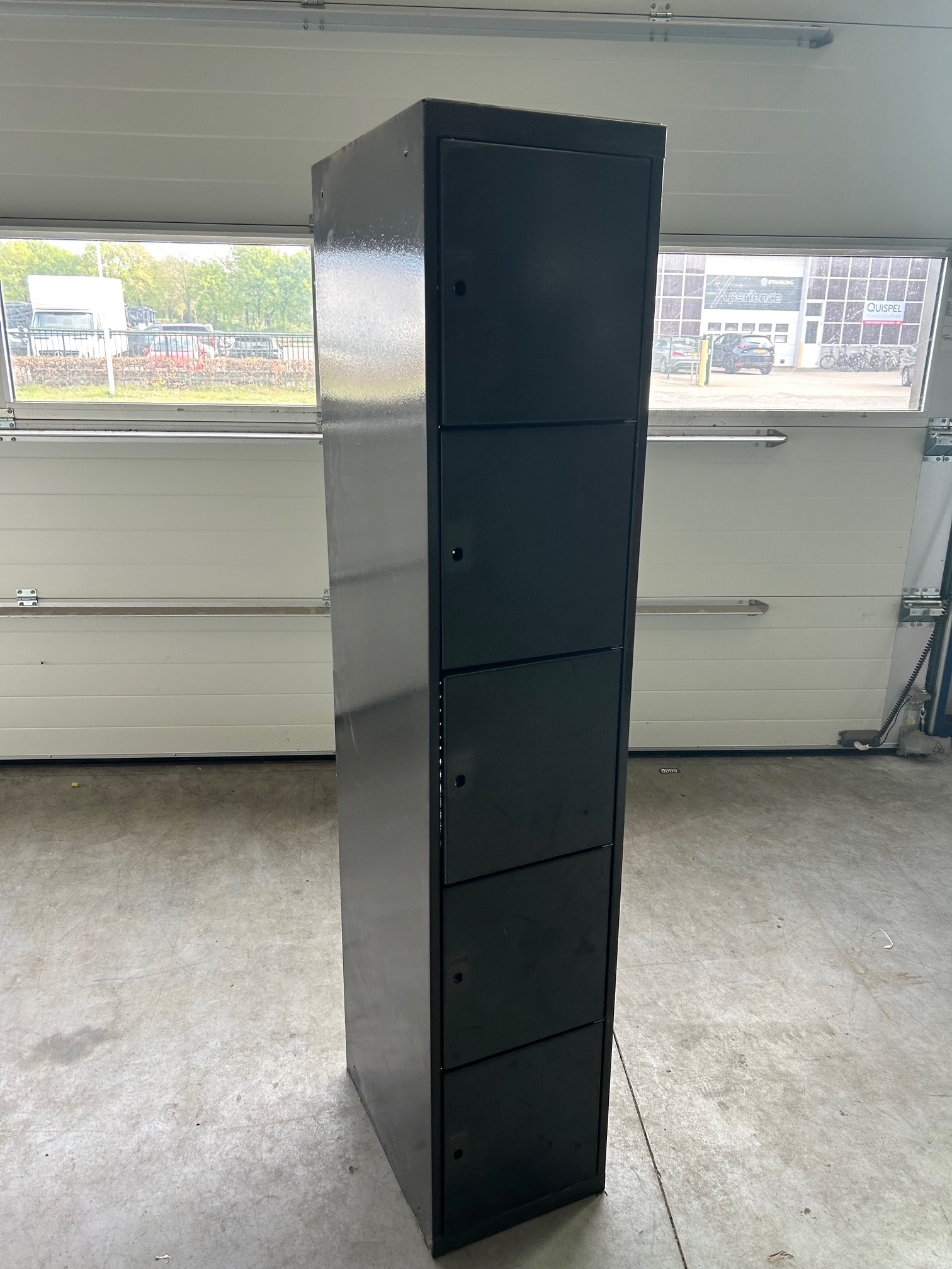 Lockerkast-5 antraciet/zwart - Lockerman